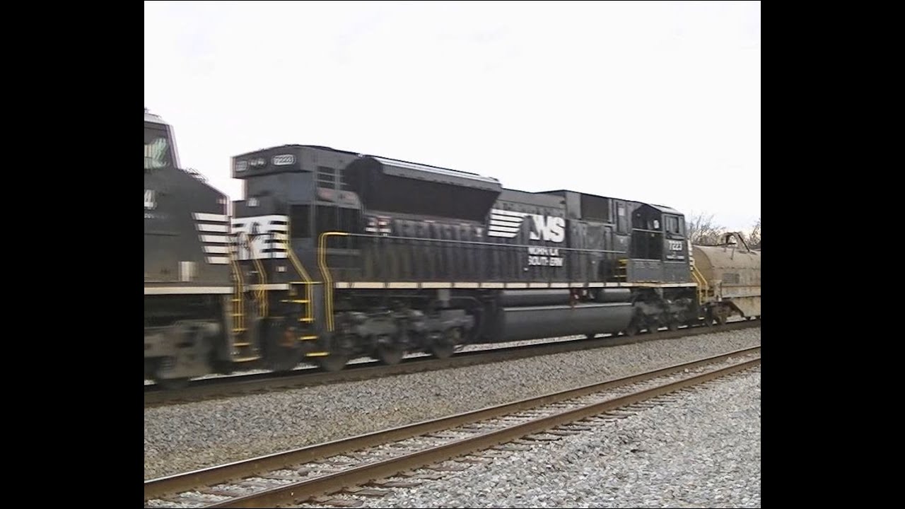 My Last Catch of an NS SD80MAC in service - YouTube