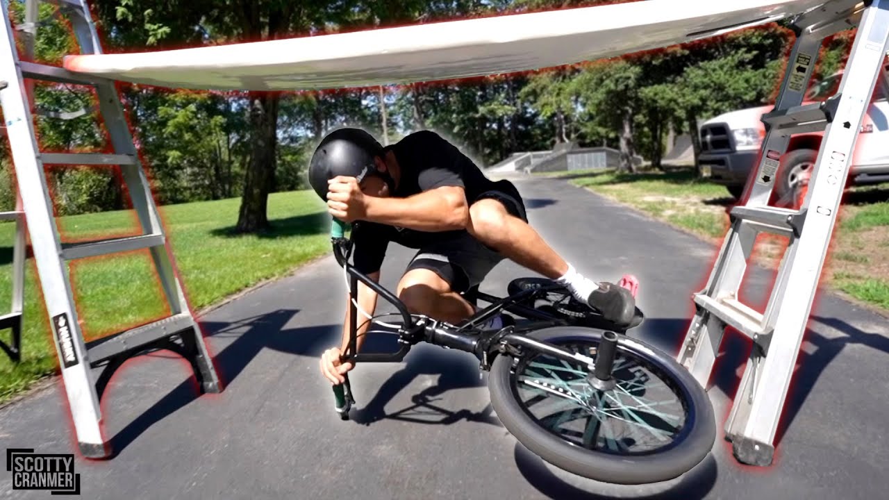 We Created The Ultimate Bike Limbo Hack! - YouTube