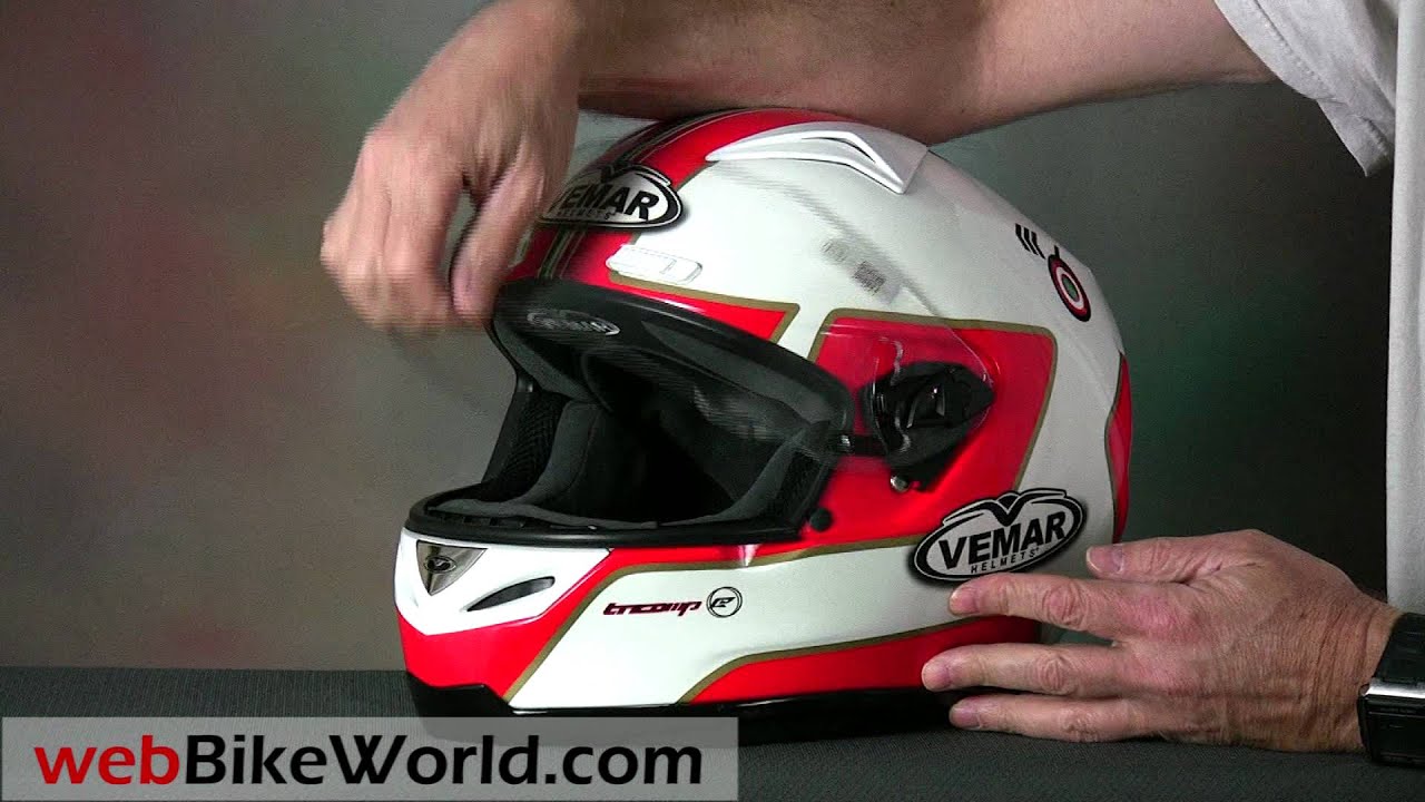 Vemar Eclipse Motorcycle Helmet - YouTube