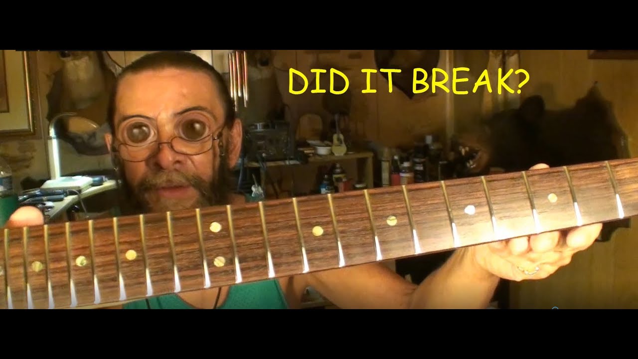fender strat neck final. did it make or break? - YouTube