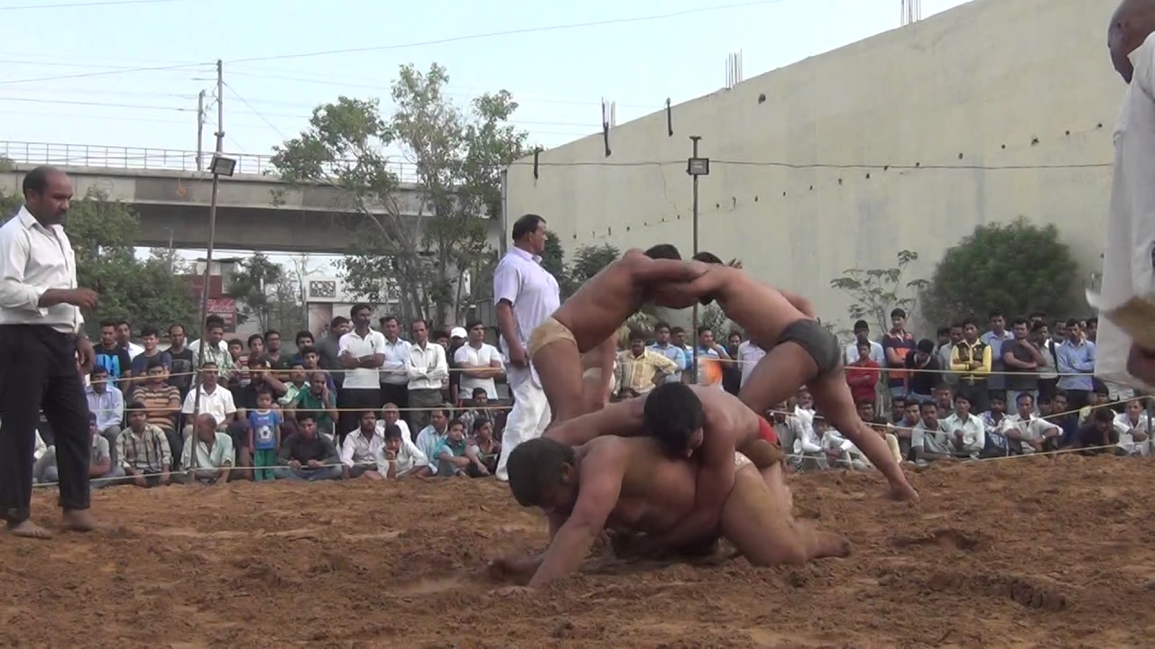 Indian kushti wrestling matches 1 - YouTube