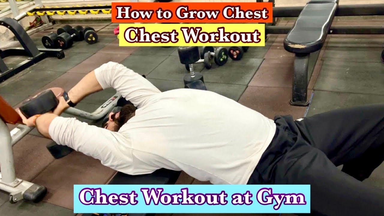 Best Workout for Chest at Gym | Chest Exercise at Gym | Chest Workout ...