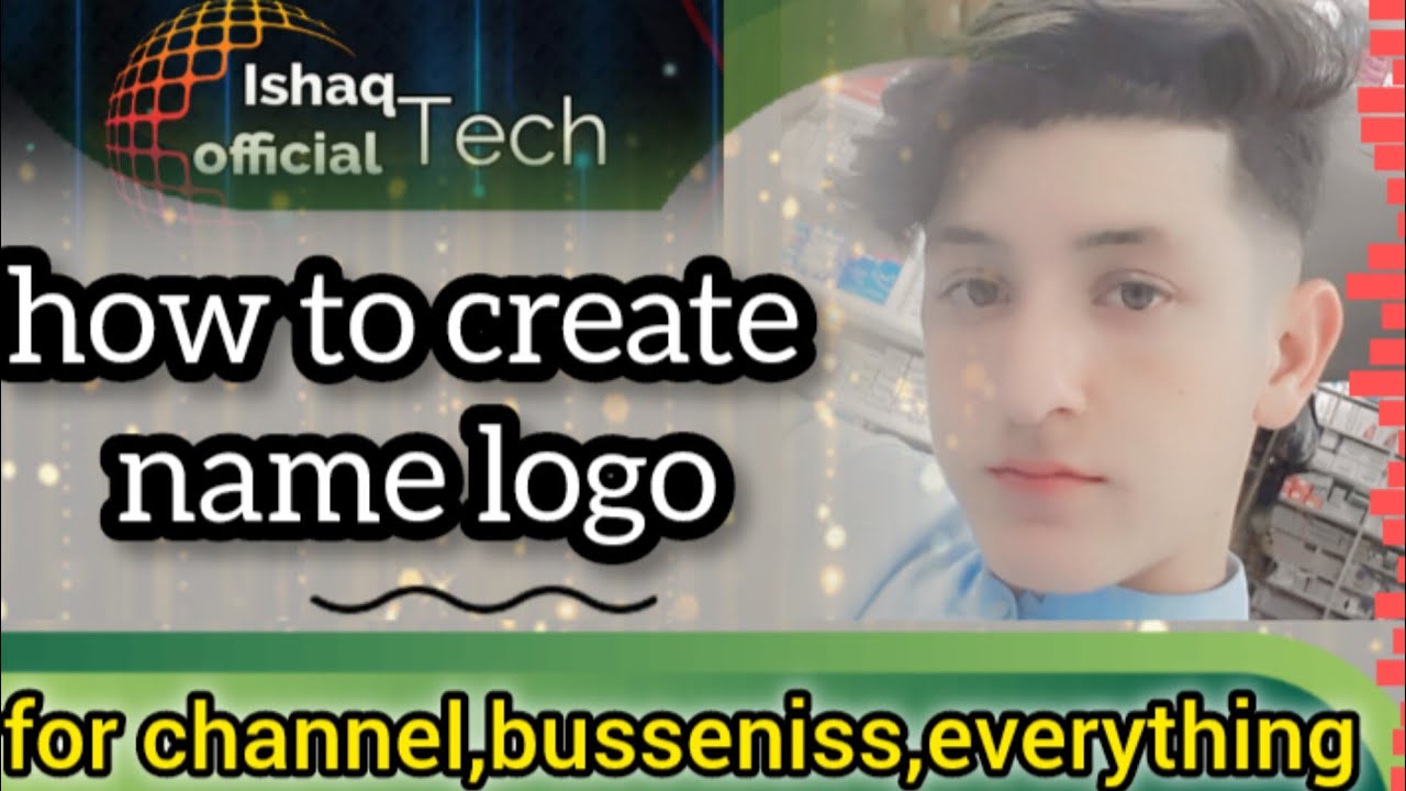 How to create name logo || NAME LOGO || - YouTube
