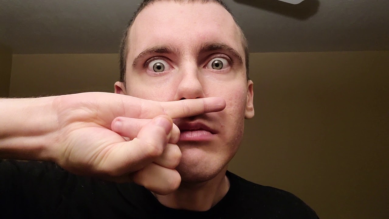 Nick Sniffs Finger #497 - YouTube