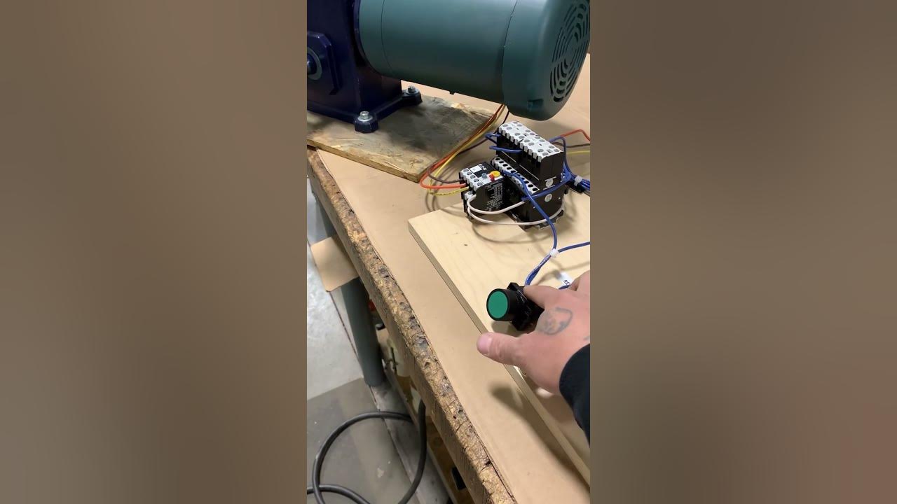 Forward & Reverse Motor Control Circuit Demonstration. # ...