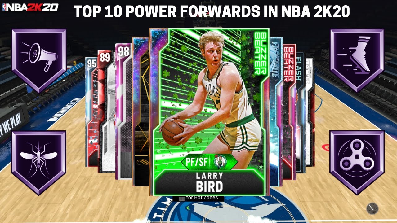 TOP 10 POWER FORWARDS IN NBA 2K20 MYTEAM! - YouTube