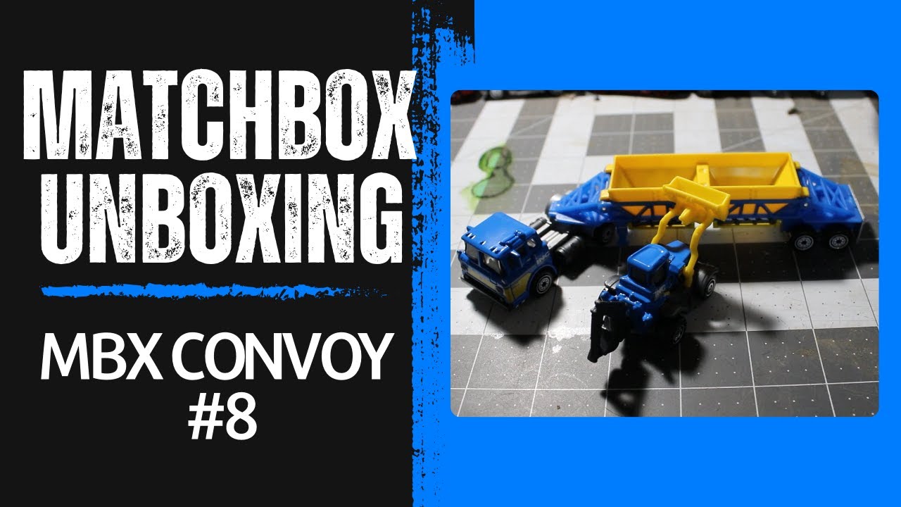 Matchbox Unboxing || Ford C900 Cabover & MBX Hopper Trailer with MBX ...