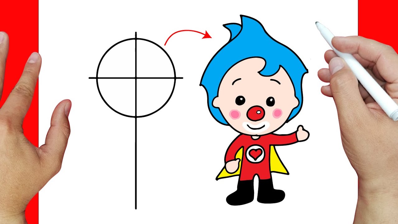 HOW TO DRAW Plim Plim - The Kindness Hero - YouTube