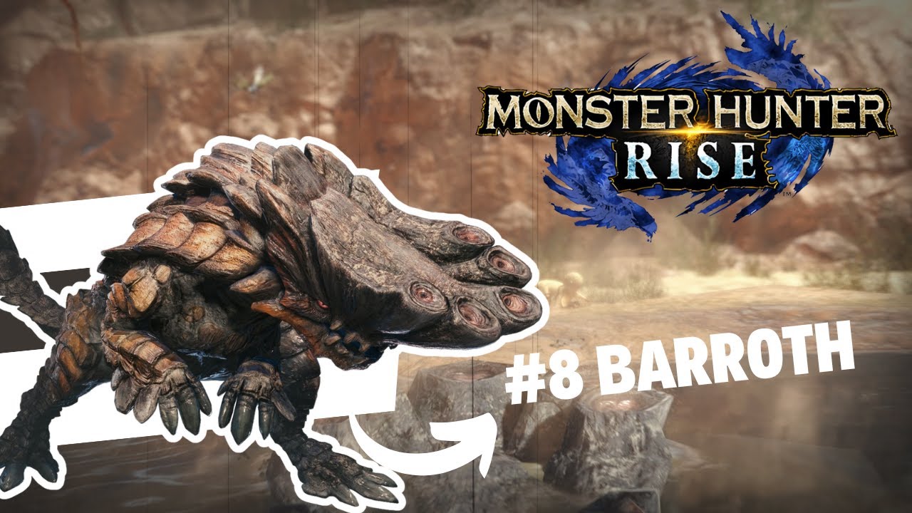 Monster hunter rise / #8 Barroth - YouTube