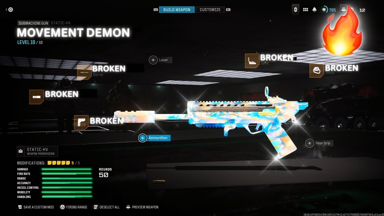 The #1 Movement Static-HV Is *INSANE* In Warzone😱😱 - YouTube