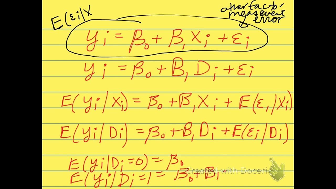 Interpreting dummy variable coefficient - YouTube