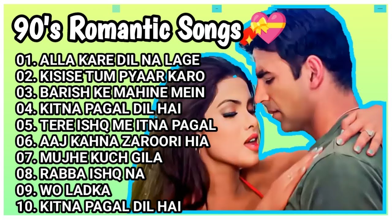 Filmi song romantic (Bollywood) | 90s hits hindi songs video romantic ...