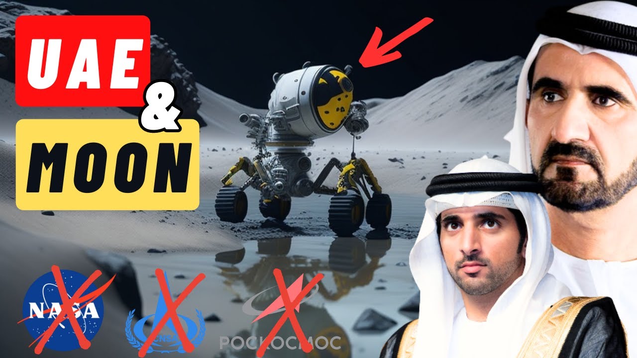 UAE Moon Mission 🌙 | Rashid Rover Landed on The Moon 🚀 - YouTube