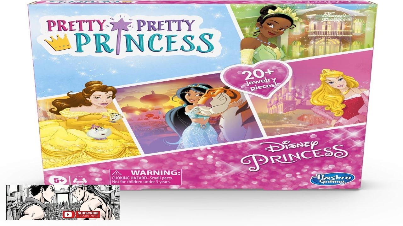 Hasbro Gaming Pretty Pretty Princess: Edition Board Game Featuring ...