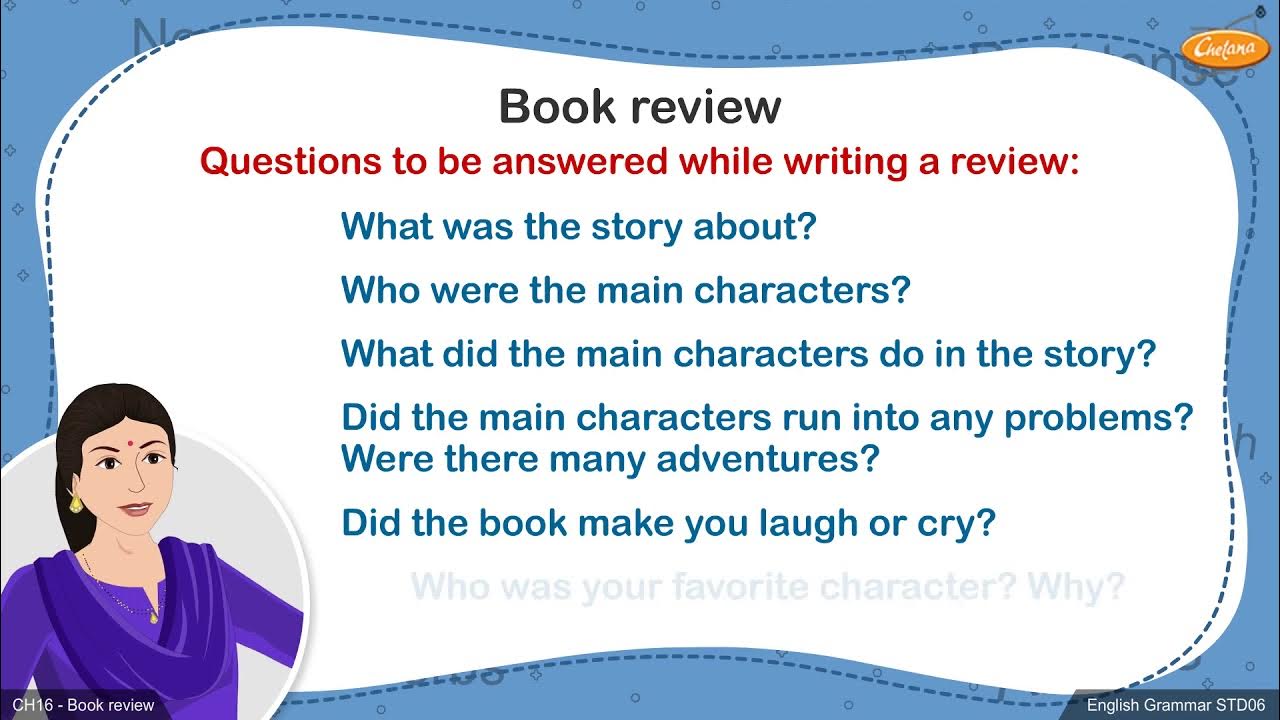 Grade 6 English - Book Review - YouTube