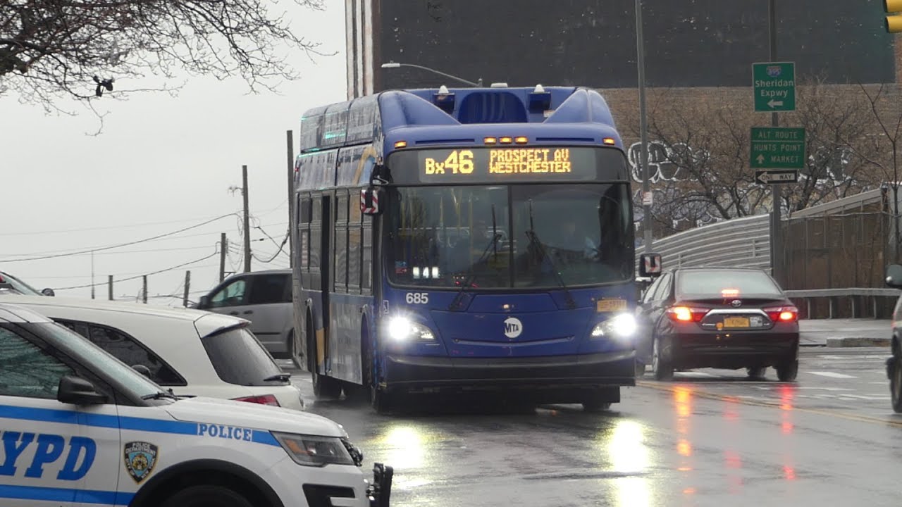 MTA NYCT Bus: 2017 New Flyer XN40 Xcelsior Bx46 Bus #685 at Southern ...