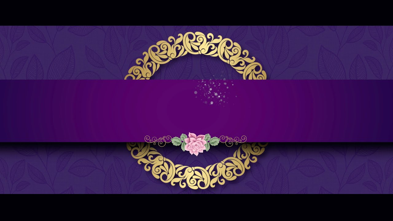 Wedding Invitation Without Text Template Save The Date Video Digital ...