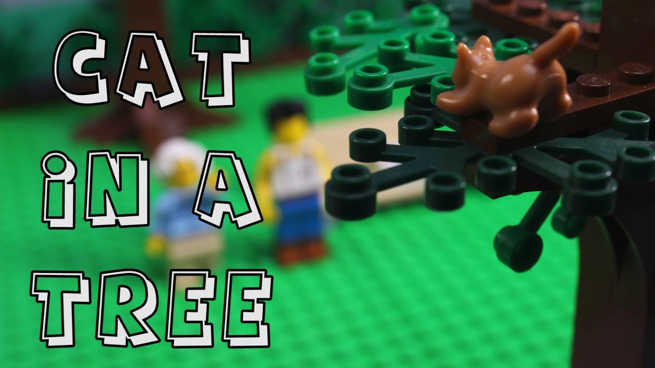 LEGO Cat In A Tree - YouTube