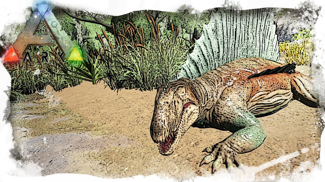 ARK SURVIVAL EVOLVED | DIMETRODON TAMING/ZÄHMUNG [GERMAN/DEUTSCH] - YouTube