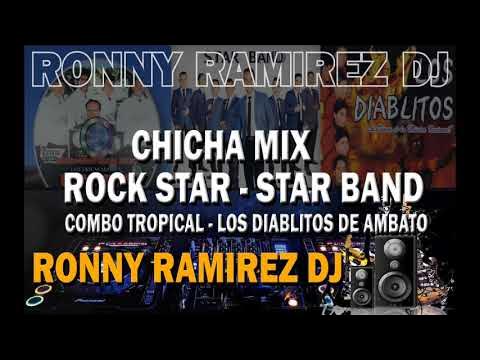 CHICHA MIX 2024 / RONNY RAMIREZ DJ / ROCK STAR / STAR BAND / CHICHA ECUAToRIANA / NACIONAL ...