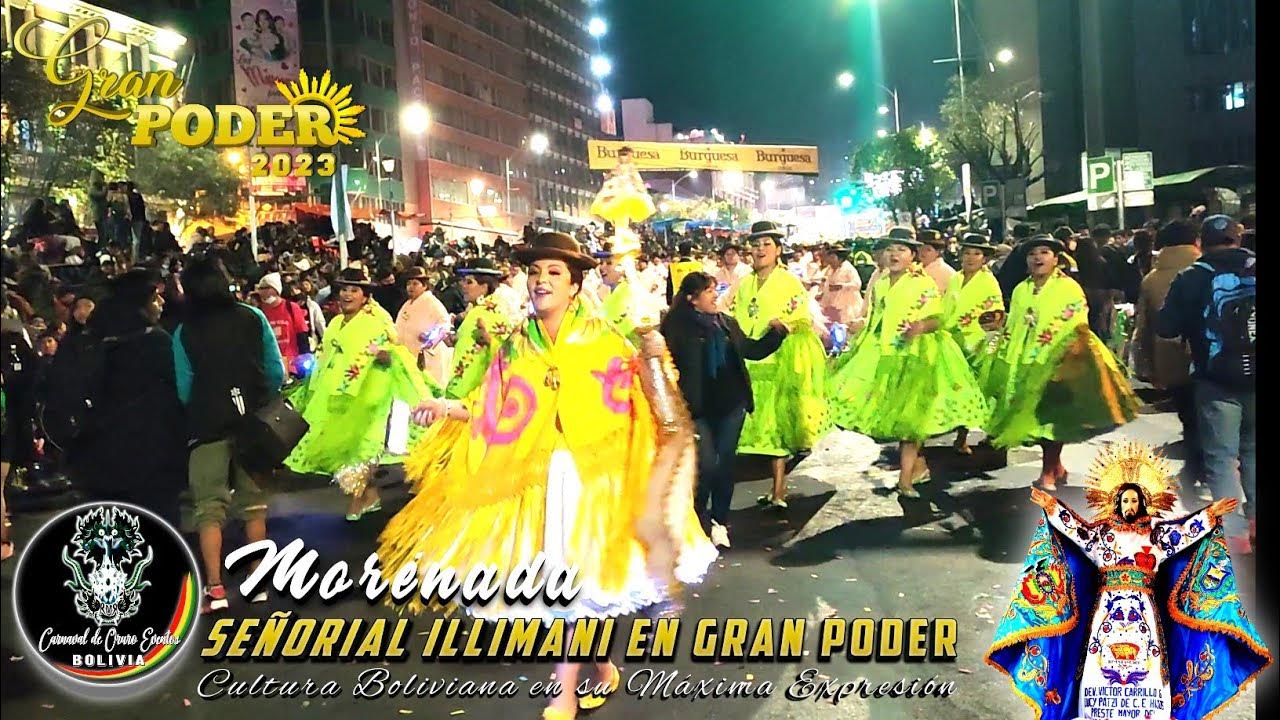 MORENADA SEÑORIAL ILLIMANI EN GRAN PODER - GRAN PODER 2023 , LA PAZ BOLIVIA - YouTube