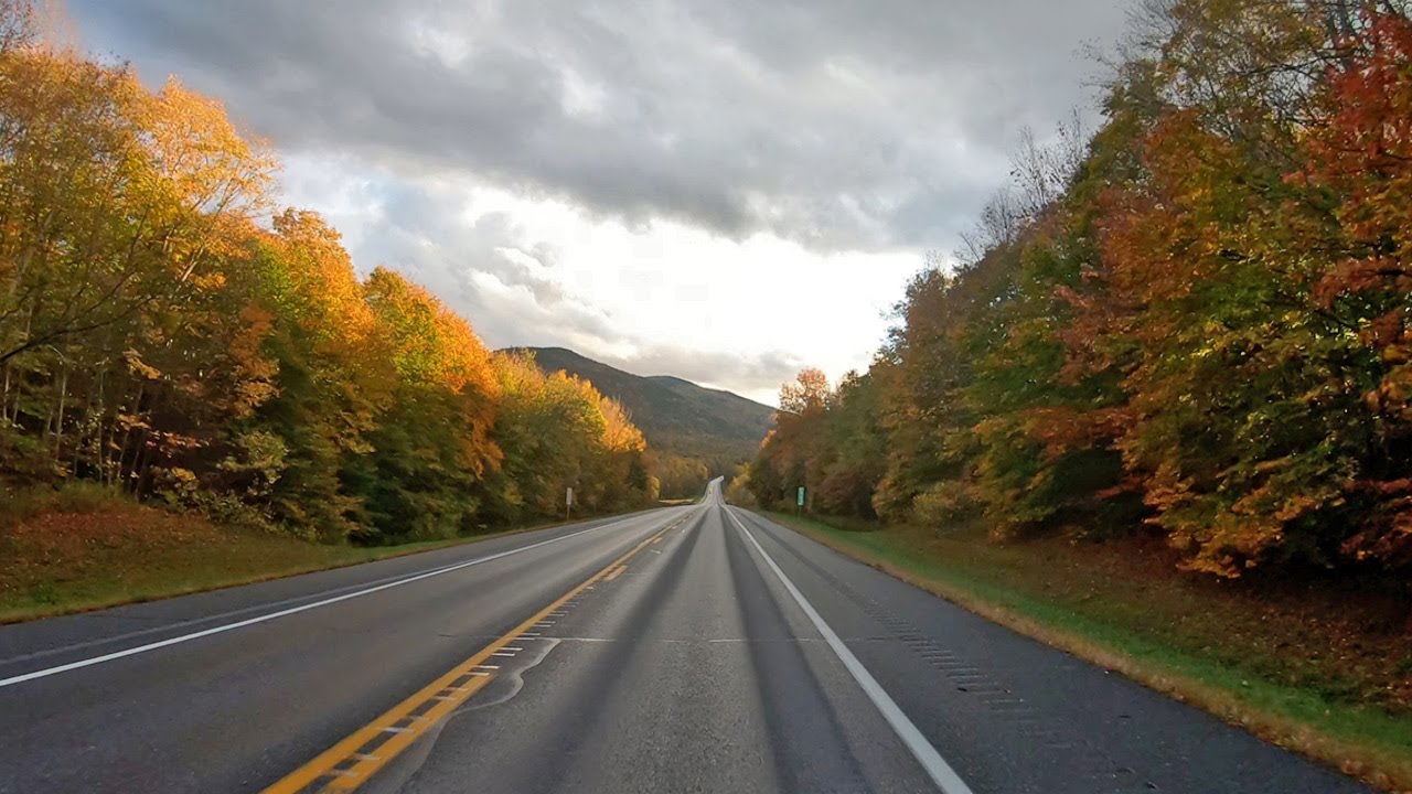 Sunset Drive US 7 in Vermont (between Bennington and Manchester Center ...