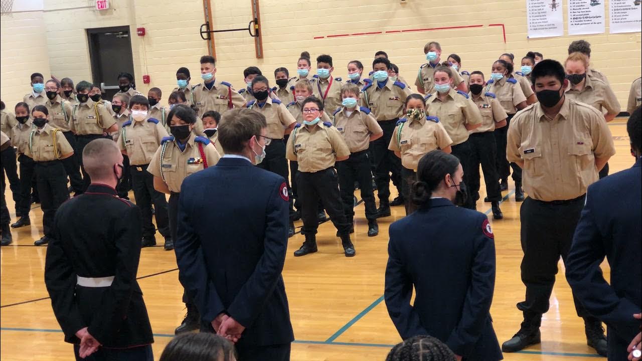 Drill Competition Conclusion @ John Marshall Middle School - YouTube