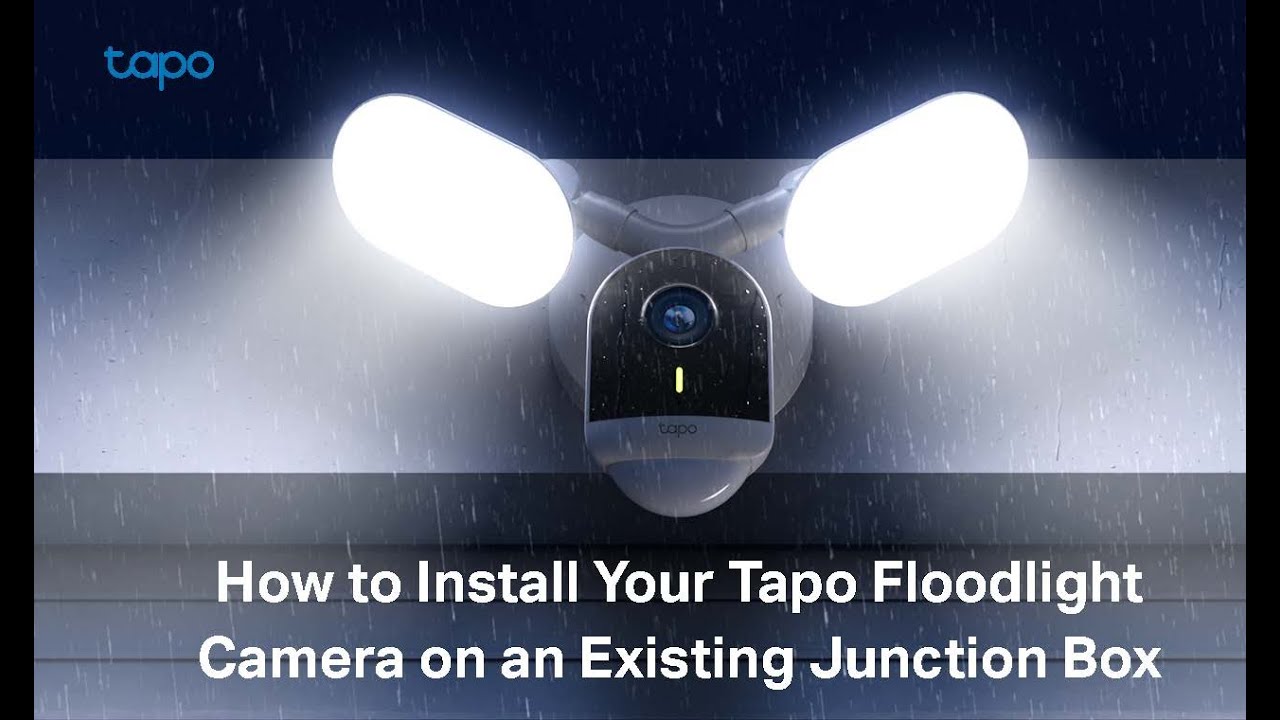 How to Install Tapo Floodlight Camera on an Existing Junction Box (Tapo ...
