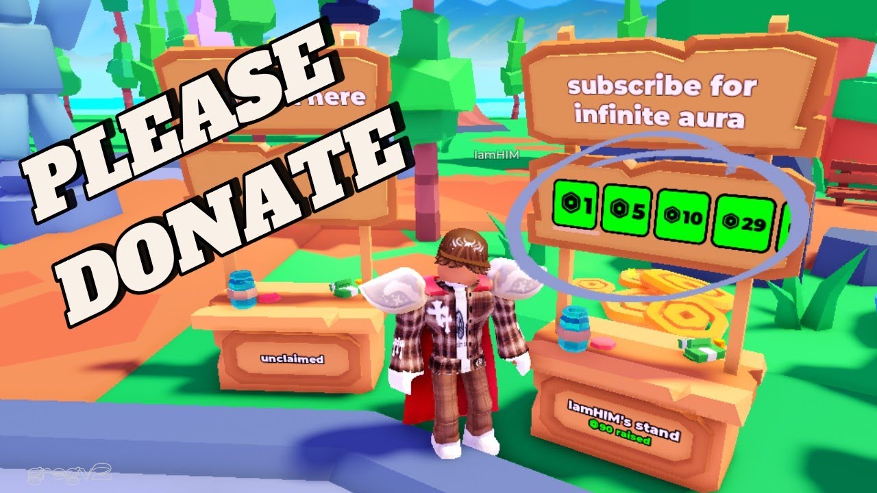 How to create donations in PLS DONATE 💸 | QUICK AND EASY| (2024) - YouTube