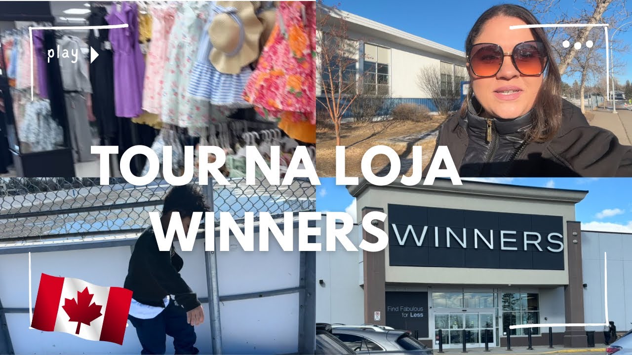 Tour na Loja Winners em Calgary + Final do Inverno: O Gelo Está Derretendo! - YouTube