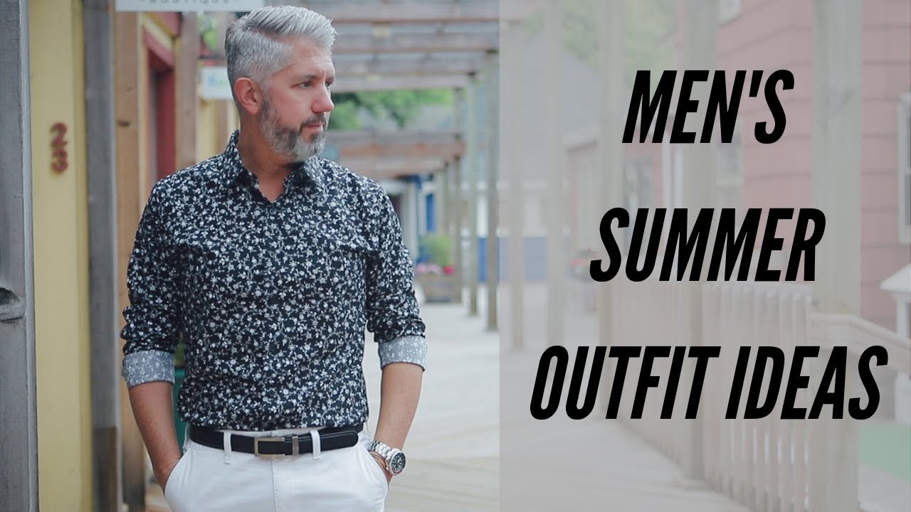 Summer Outfit Ideas Featuring Express Men - YouTube