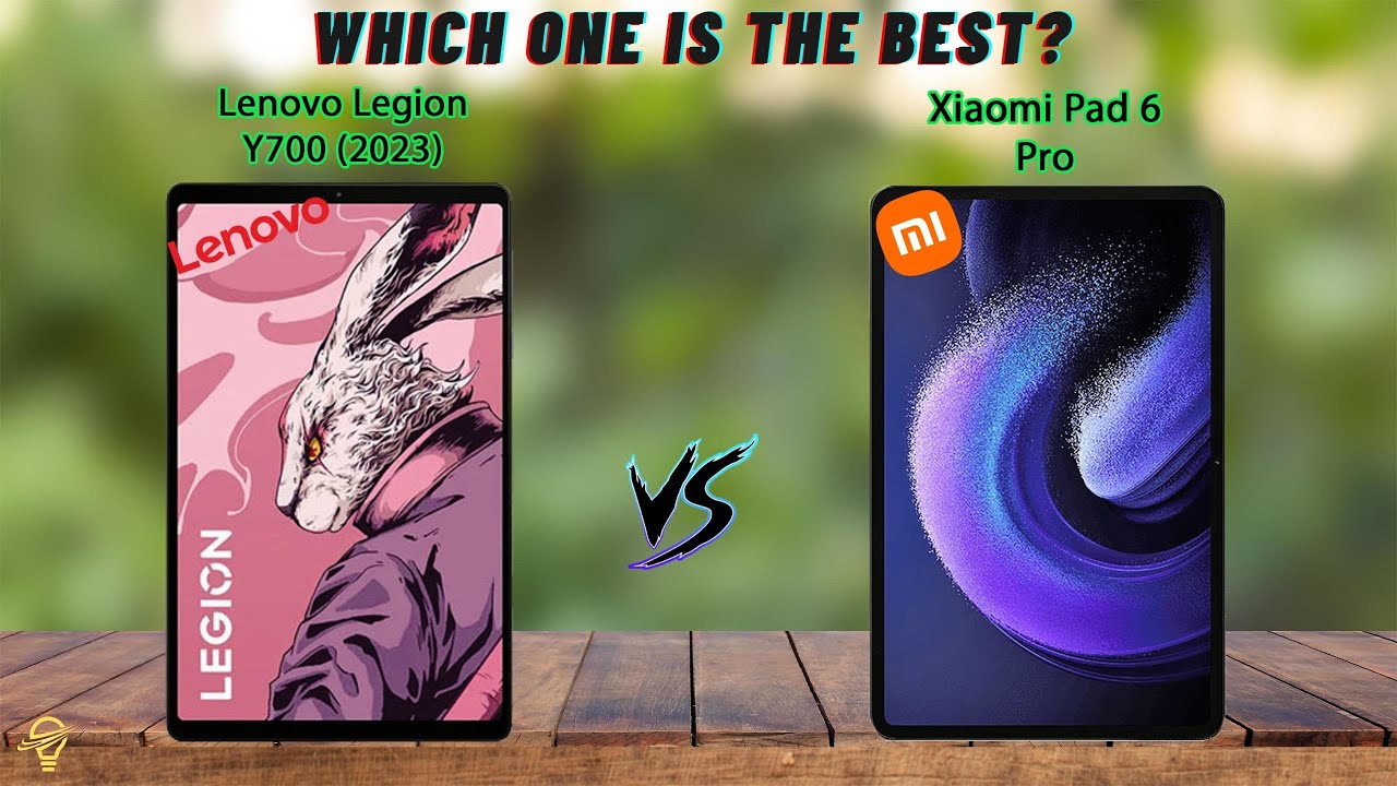 Lenovo Legion Y700 VS Xiaomi Pad 6 Pro - YouTube