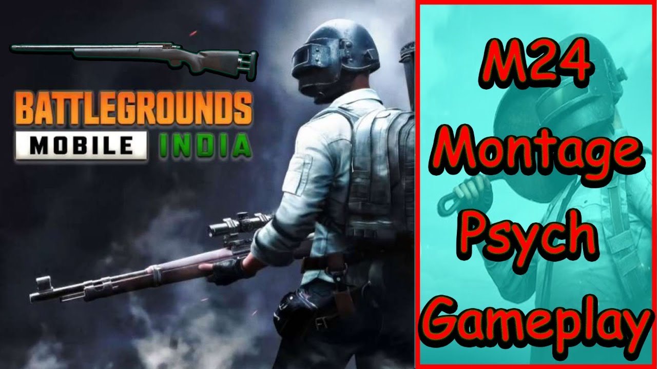 BGMI M24 montage video || M24 BGMI || Battle Grounds Mobile India ...