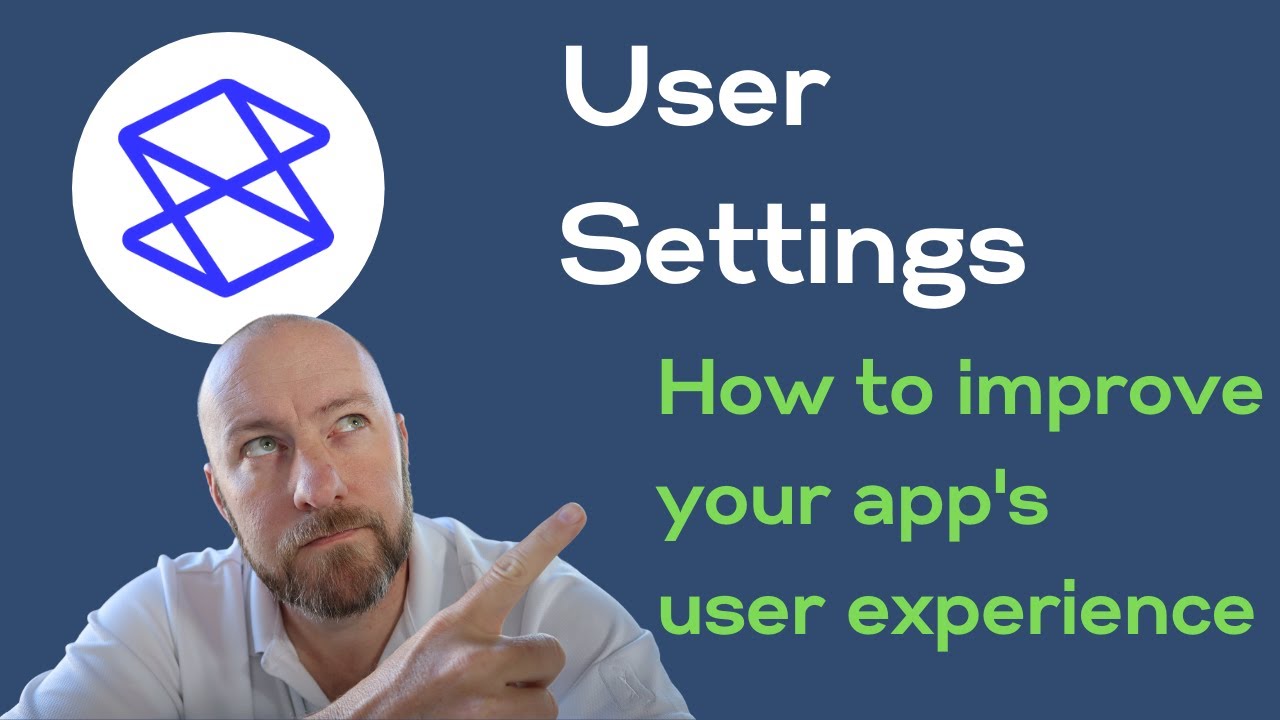 Stacker User Settings: How to Improve the UX of your no-code app - YouTube