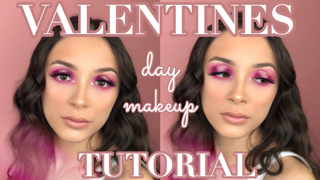 VALENTINE'S DAY MAKEUP TUTORIAL - YouTube