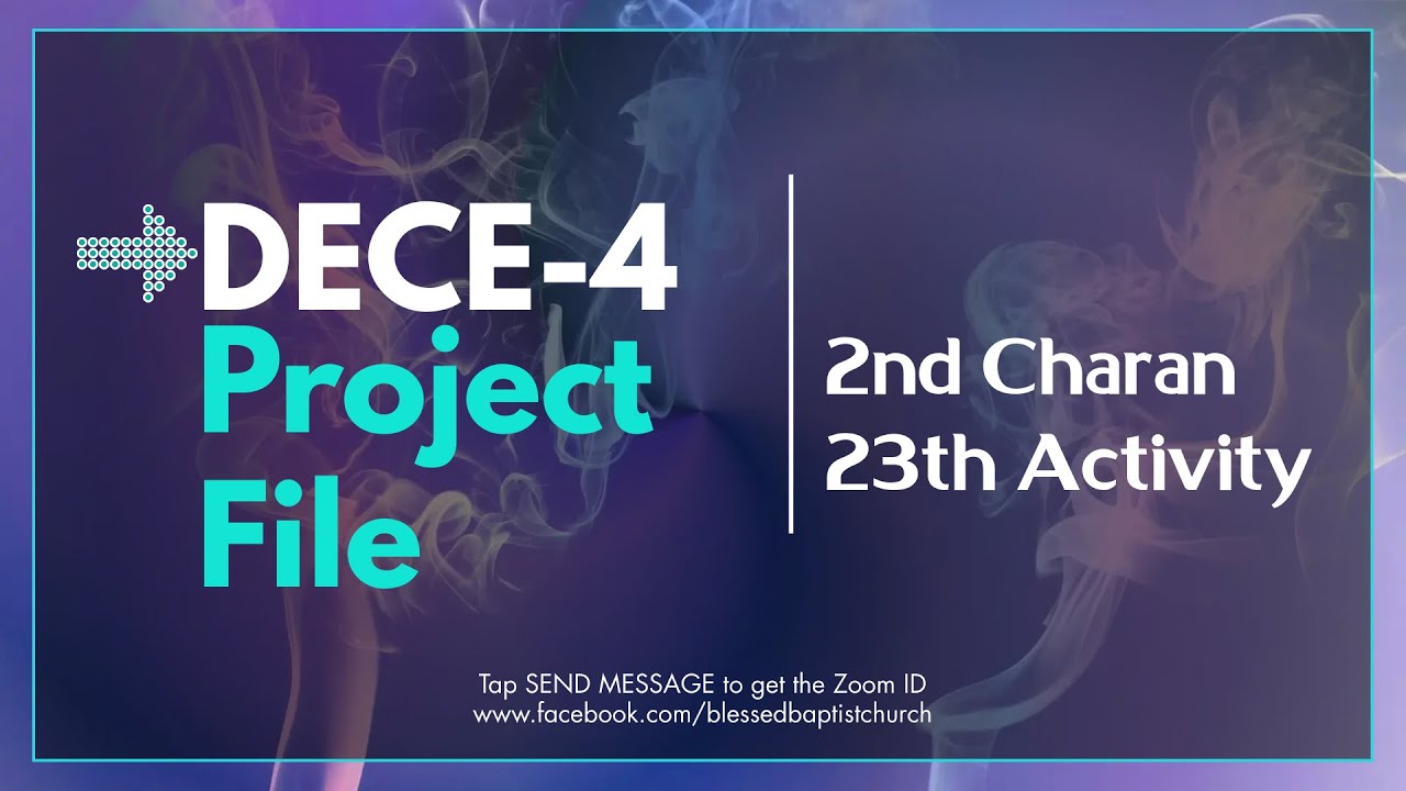 DECE-4 |Project Video | Ignou | 2nd Charan | 23th Activity by Suniana ...