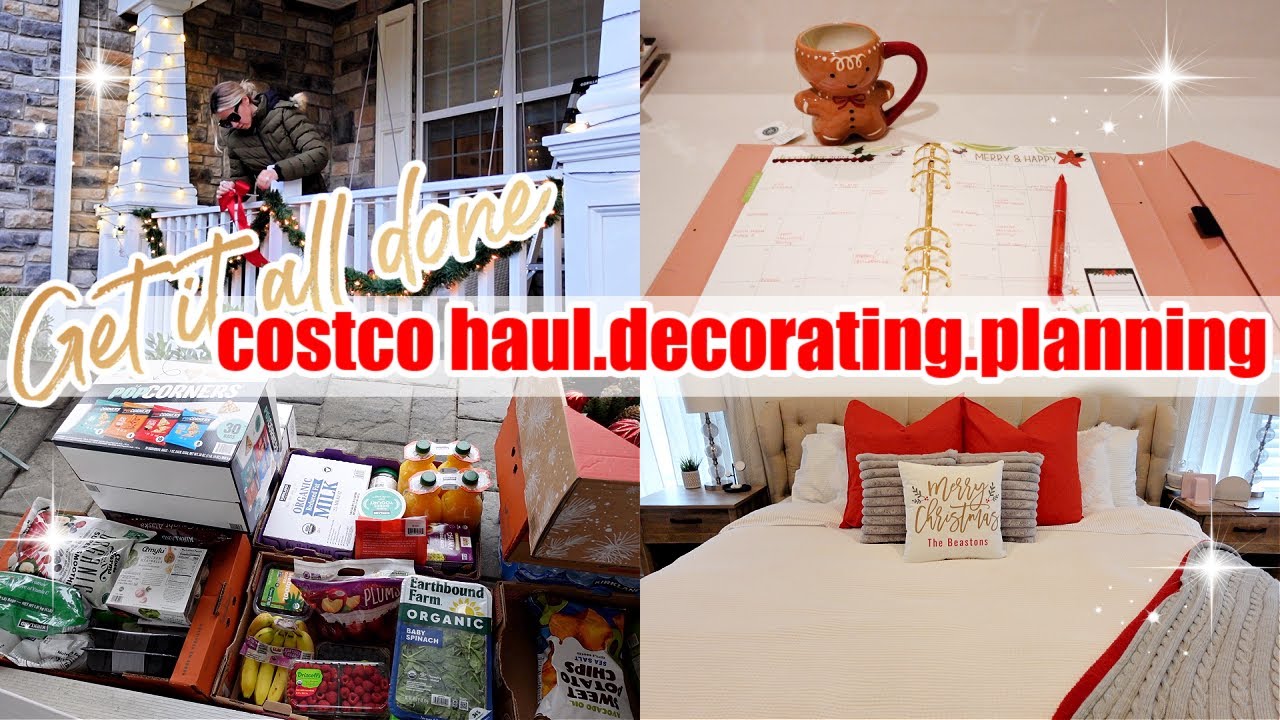 *NEW* GET IT ALL DONE HEALTHY COSTCO HAUL DECORATIVE PLANNING ...