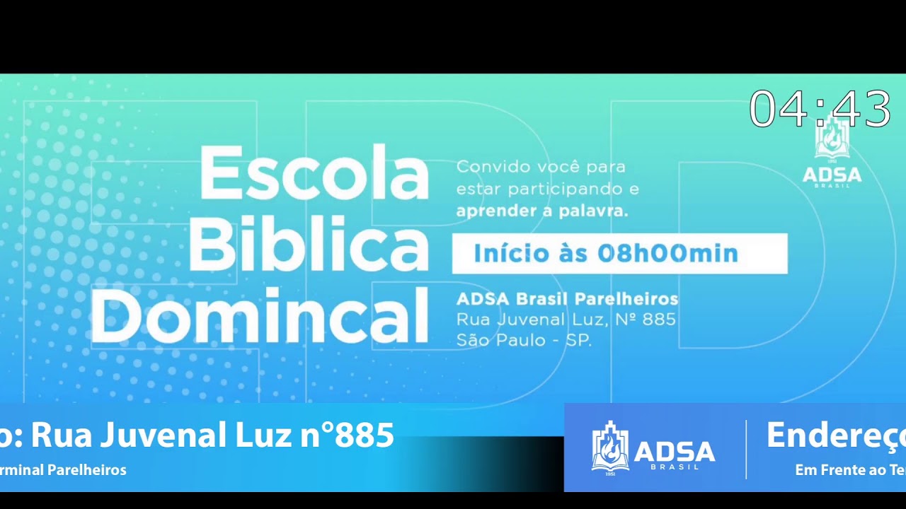 Transmissão ao vivo de Adsa Brasil Parelheiros - YouTube