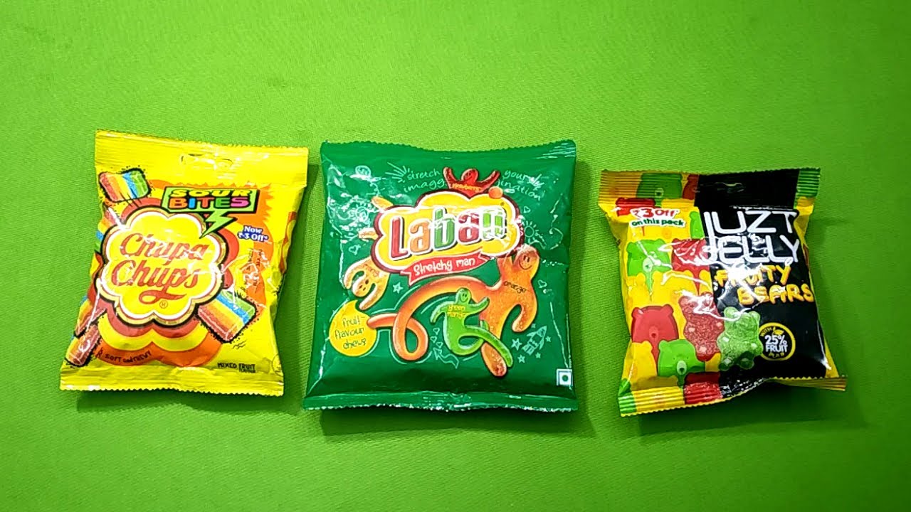 India's Top Three Jelly chupa Chup, Laban and Juzt Jelly - YouTube