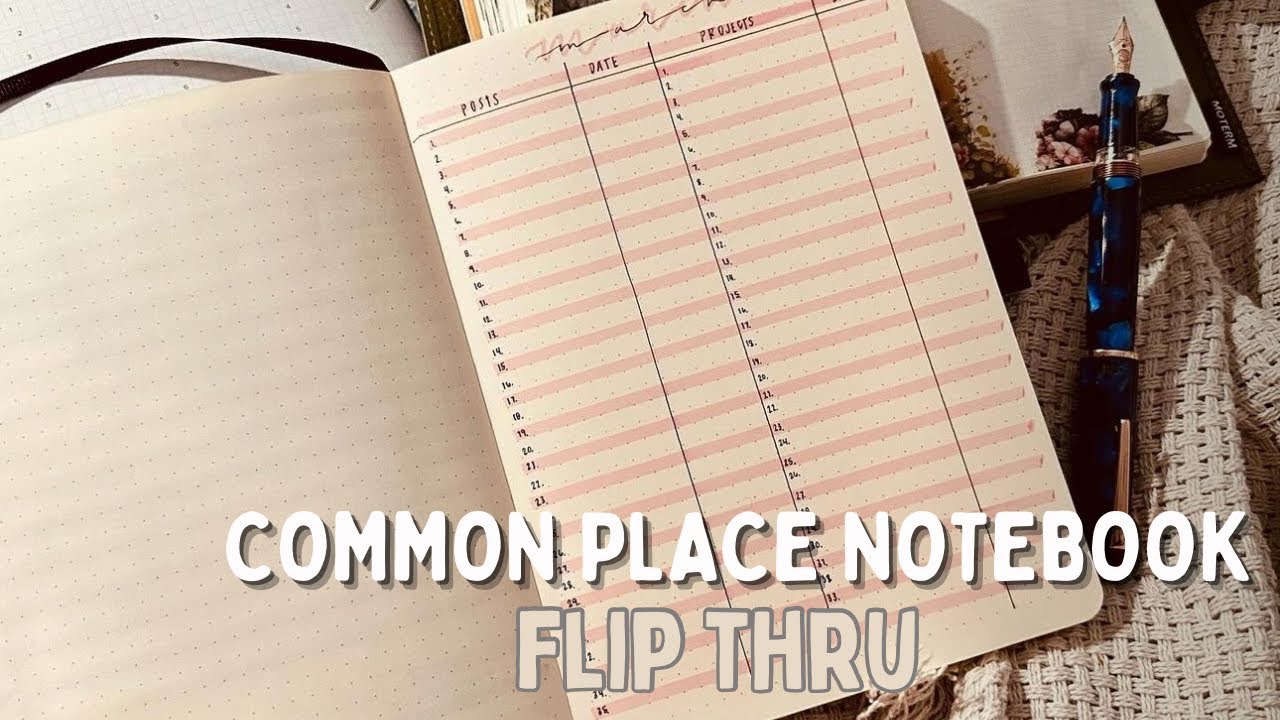 Common Place Notebook|Social Media Planner #planner #socialmedia #vegan ...