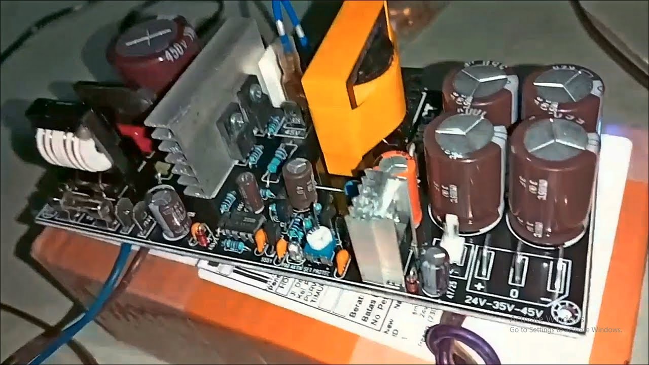 Test SMPS NSTR 8a + tda7498e Mono Btl mode + 2x 6 inch - parallel 3Ω ...