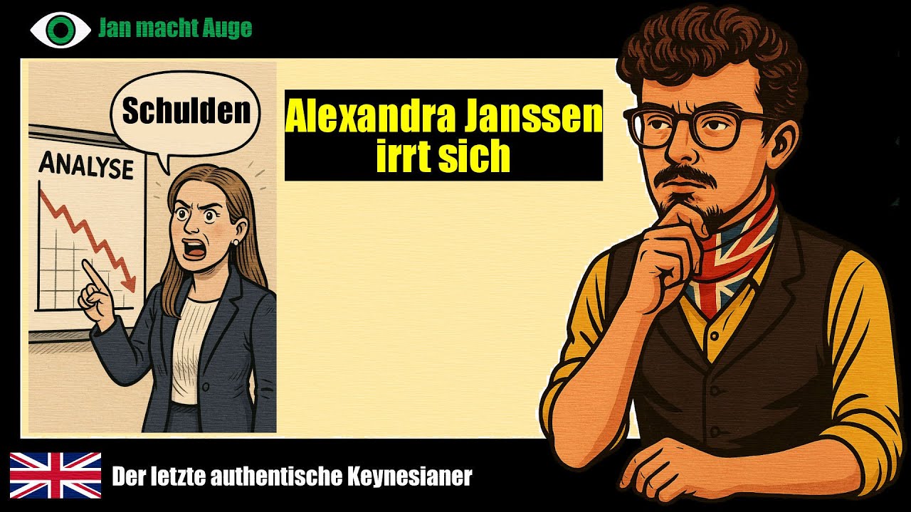 Schulden-Mythen: Alexandra Janssen liegt daneben - JmA #38 - YouTube