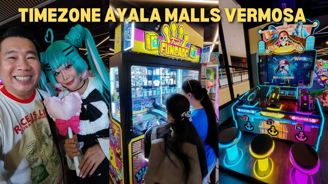 TIMEZONE AYALA MALLS VERMOSA - VLOG TOUR / FEAT. MYRTYLE SARROSA - YouTube