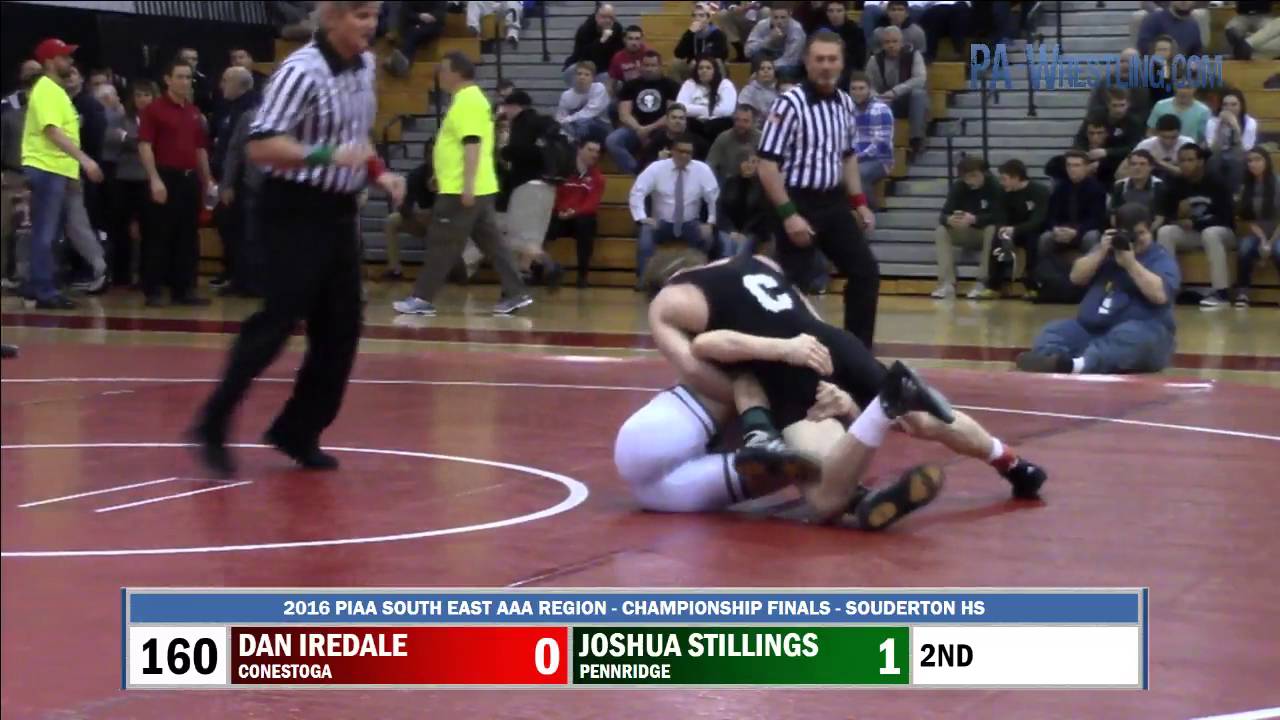 2016-03-05 160 lbs Joshua Stillings (Pennridge) vs Dan Iredale ...