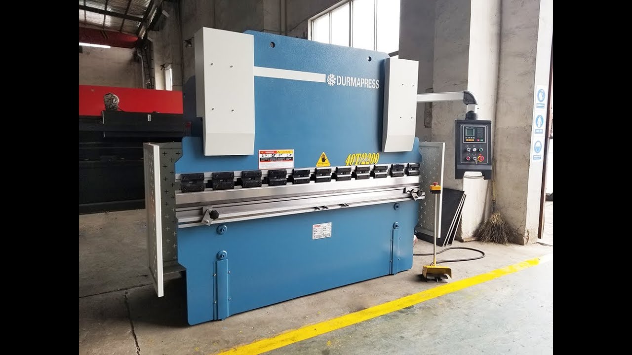 Durmapress Hydraulic Press Brake 40 ton | NC Press Brake Machine MB7 ...