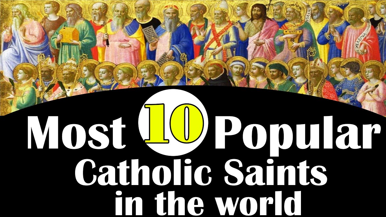 Most popular 10 Catholic saints in the world - CHF #catholic # ...