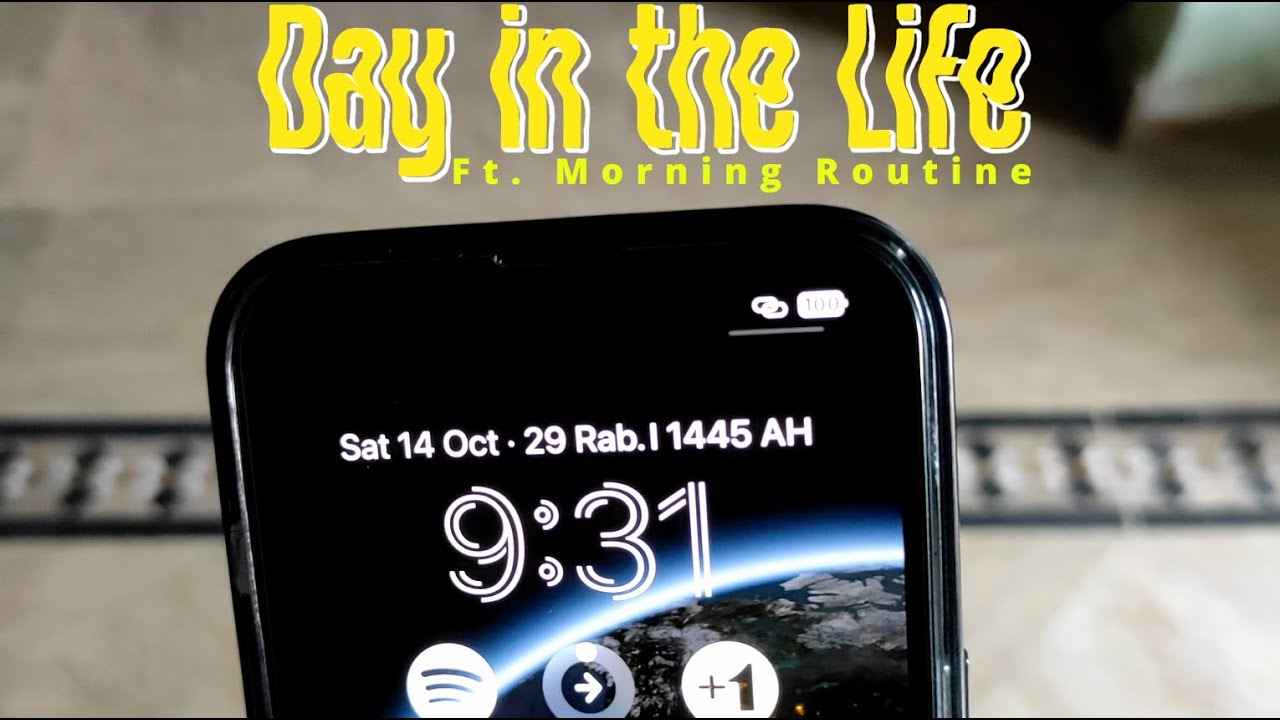 Day in the Life ft. Morning Routine | The iOS Guy - YouTube