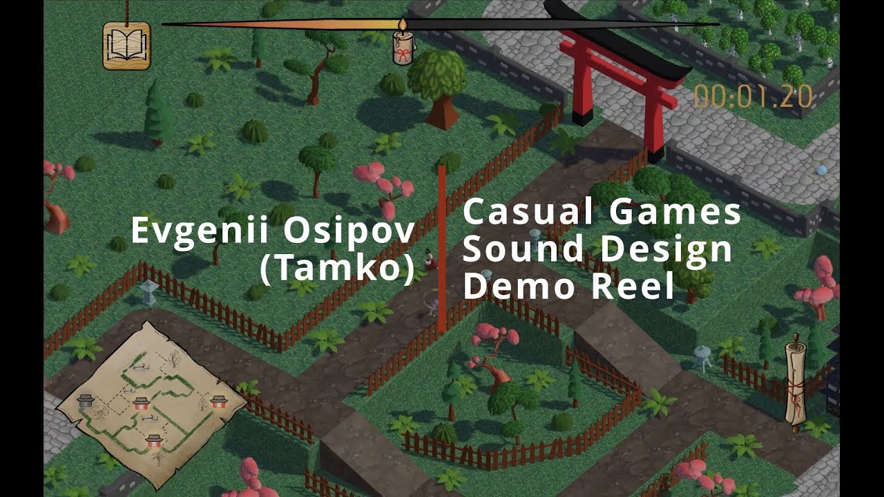 Sound Design for Casual Games: Demo Reel by Tamko - YouTube