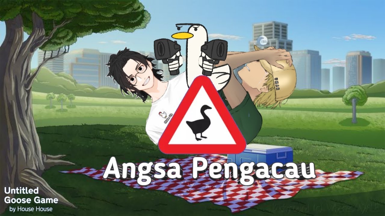 Aku Seekor Angsa!! - untitled goose game - YouTube
