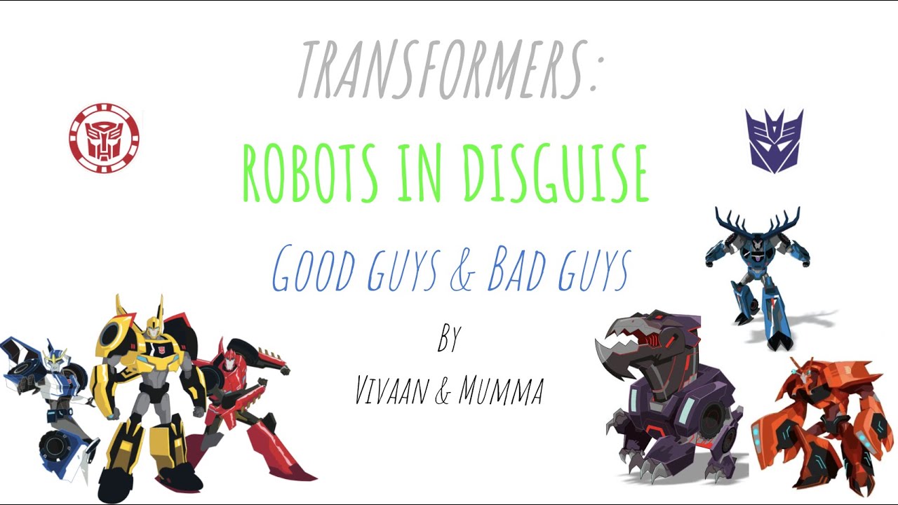 Transformers - Robots in Disguise: Good guys and bad guys - YouTube